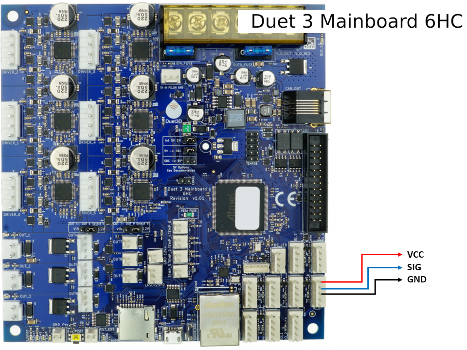 Euclid Wiring to Duet3 Hardware | Euclid Probe the highly accurate detachable Z-probe for your ...