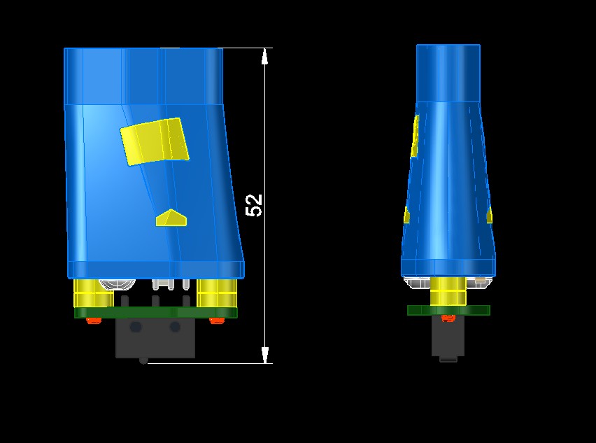 BL Touch / CR Touch Conversion mount for Euclid Probe | Euclid Probe ...